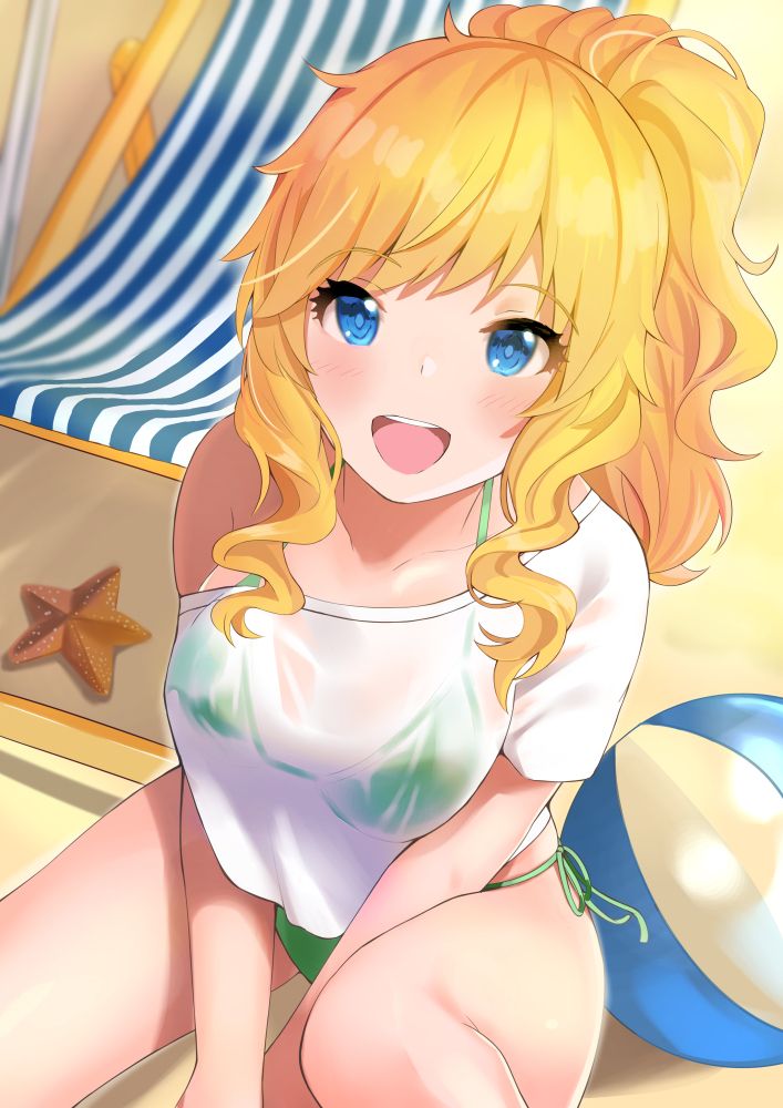 Yui at the Beach [Idolmaster] | Scrolller