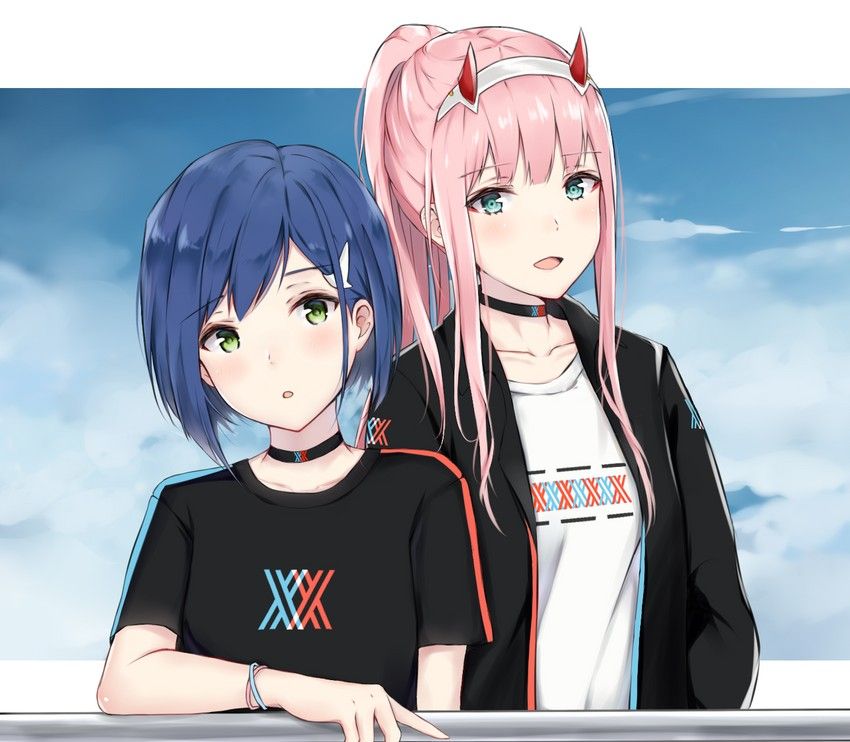Zero Two and Ichigo | Scrolller