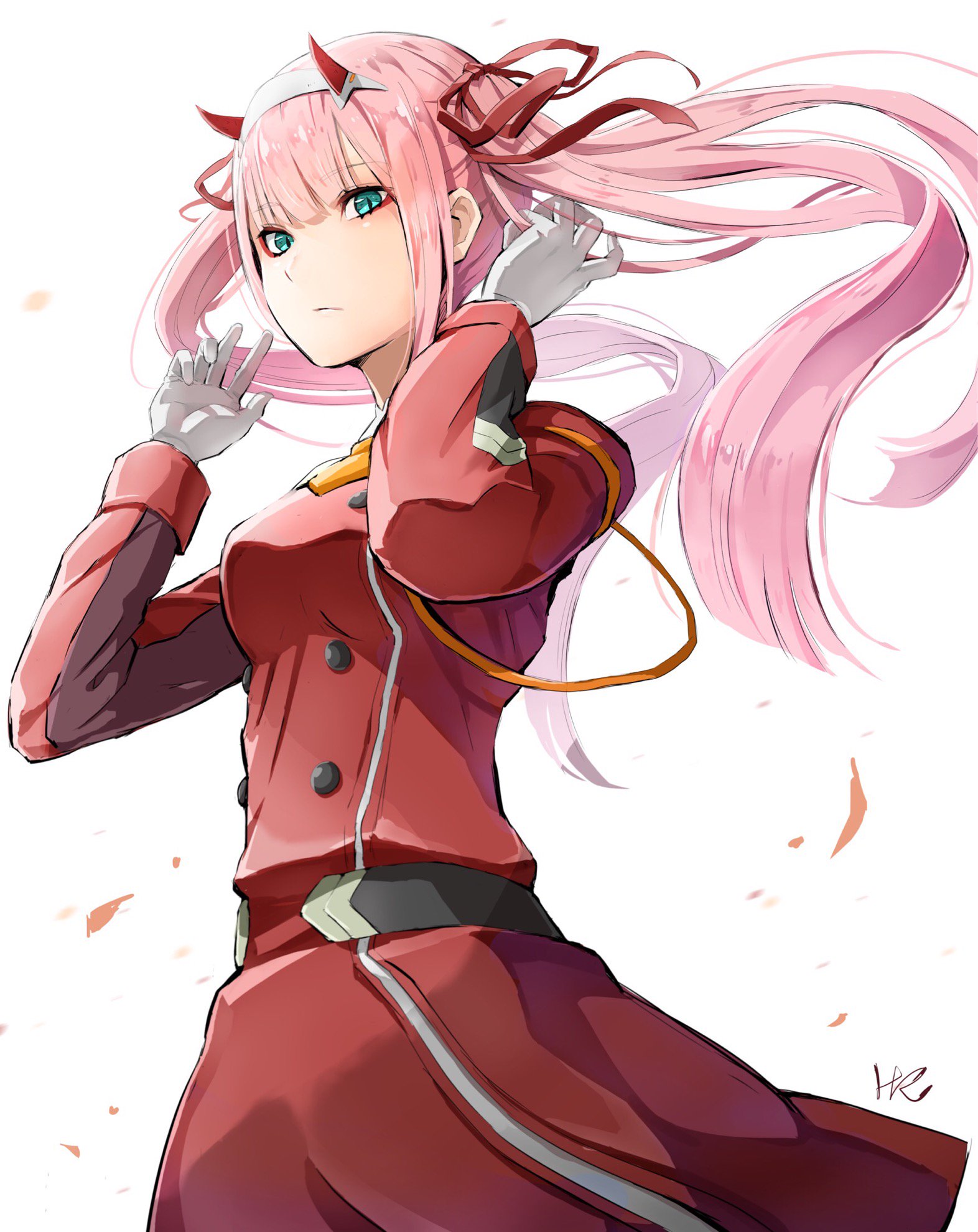 Zero Two Twin Tail | Scrolller
