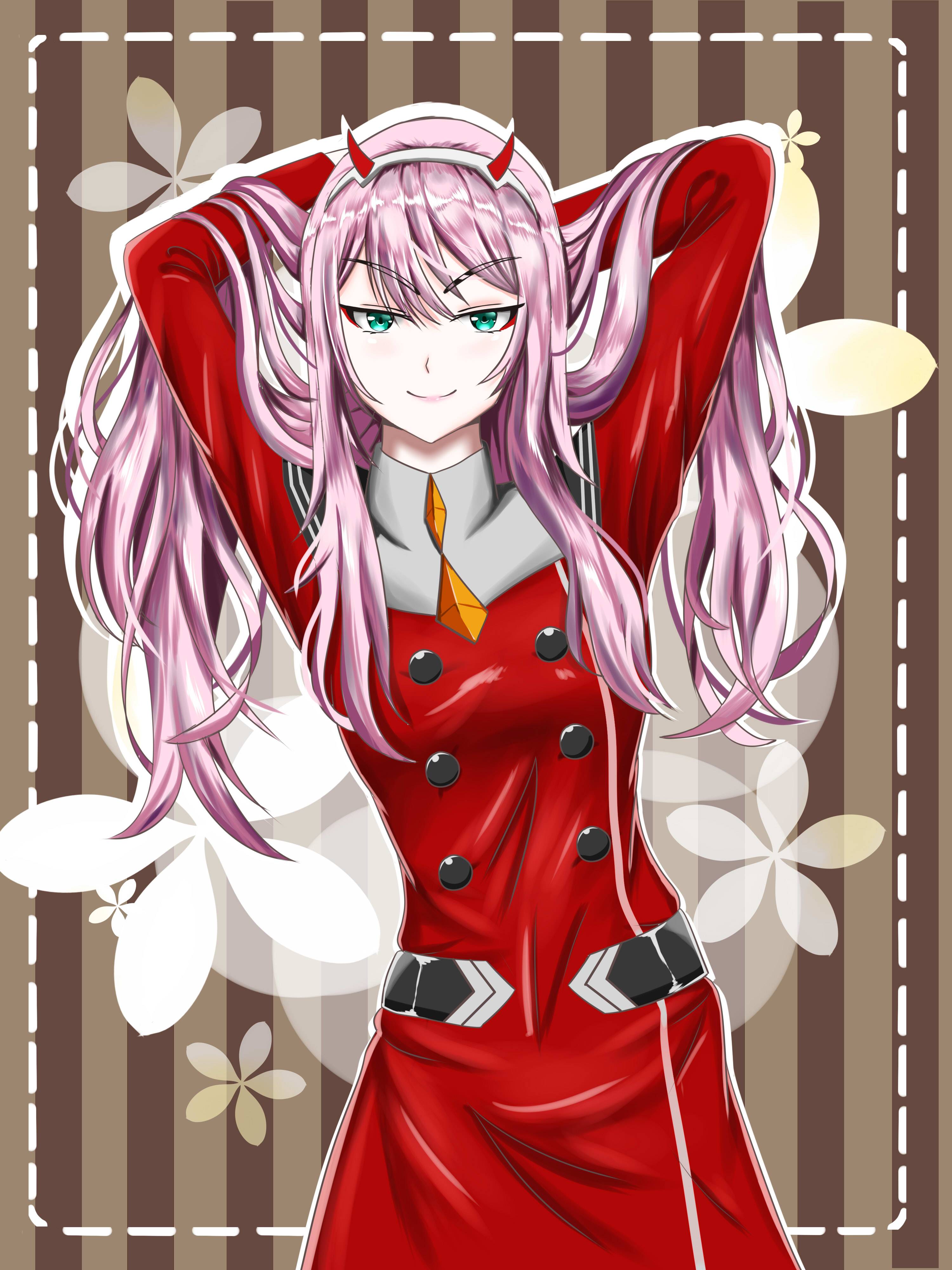 Zero Two's Long Flowing Hair | Scrolller