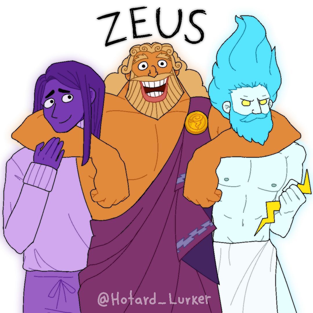Zeus: God of the sky and thunder, king of the gods of Mount Olympus. | Scrolller
