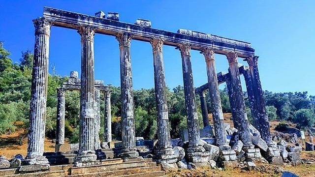 Zeus Temple, Euromos Ancient City. [OC] | Scrolller