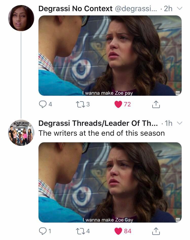 Zoë in Season 14 | Scrolller