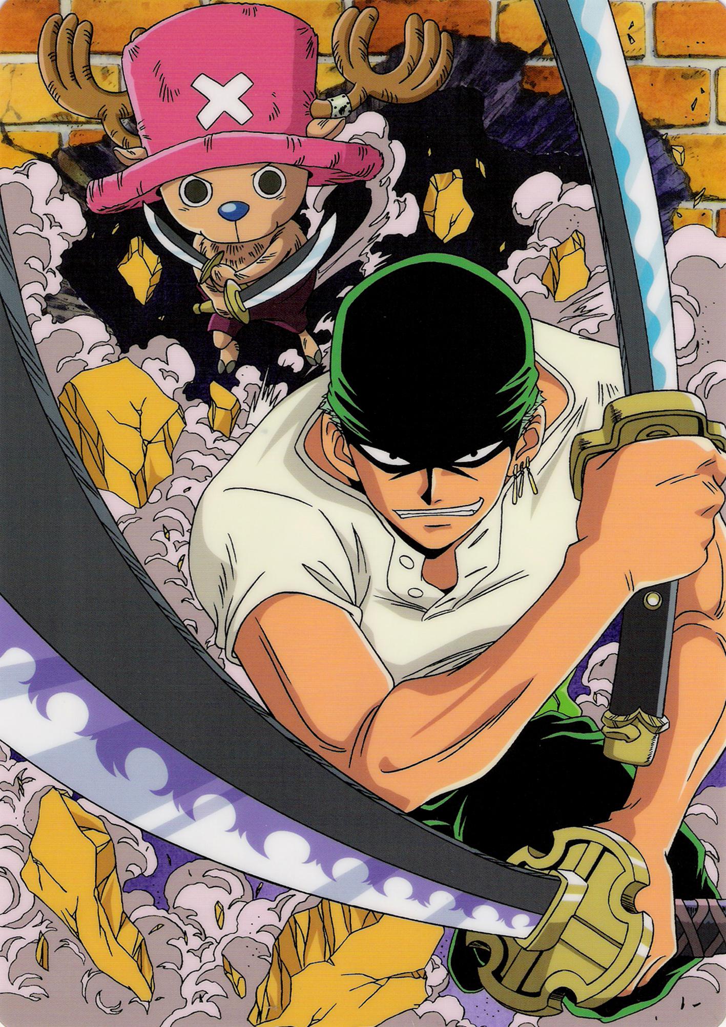 Zoro and Chopper poster | Scrolller