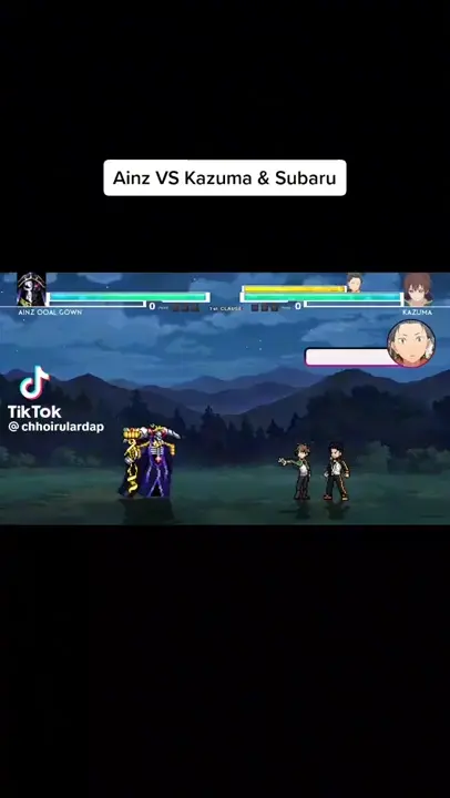 "Ainz" vs kazuma subaru | Scrolller
