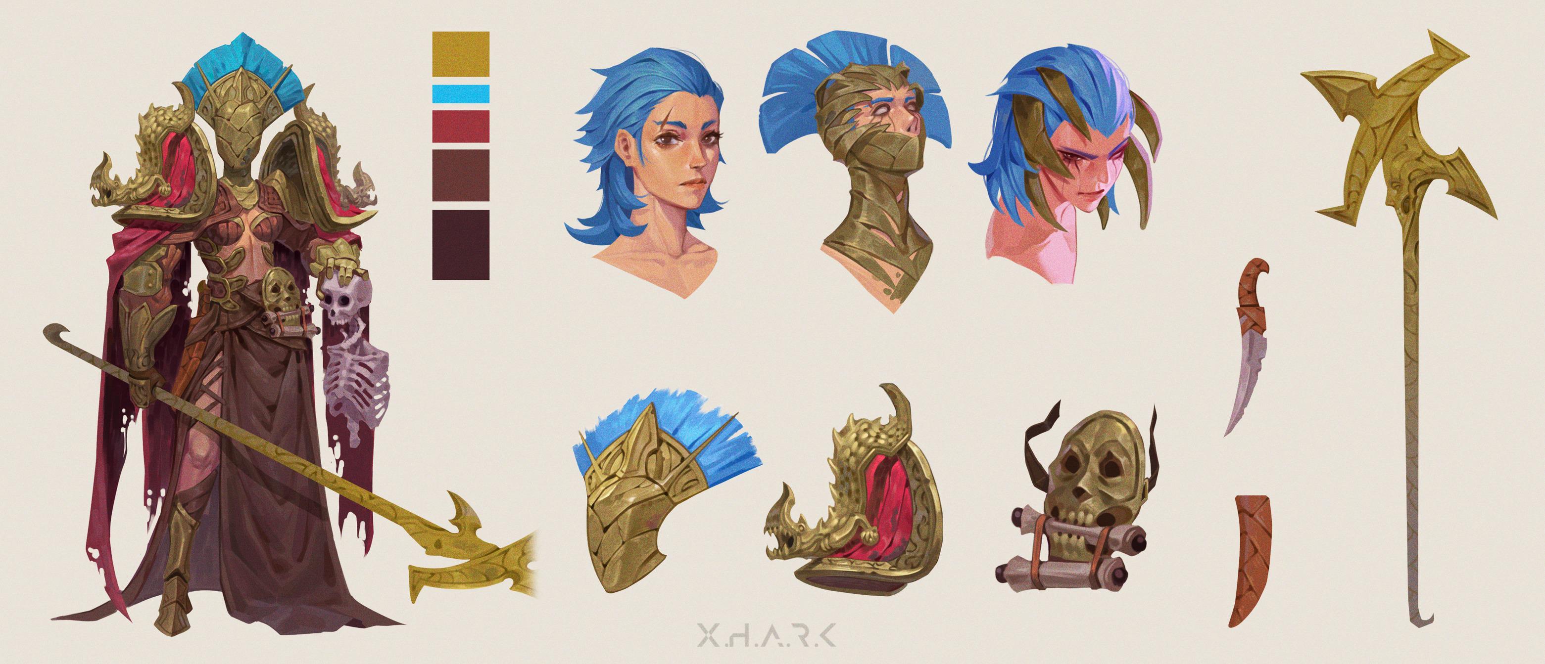 [ART] Character sheet by me | Scrolller