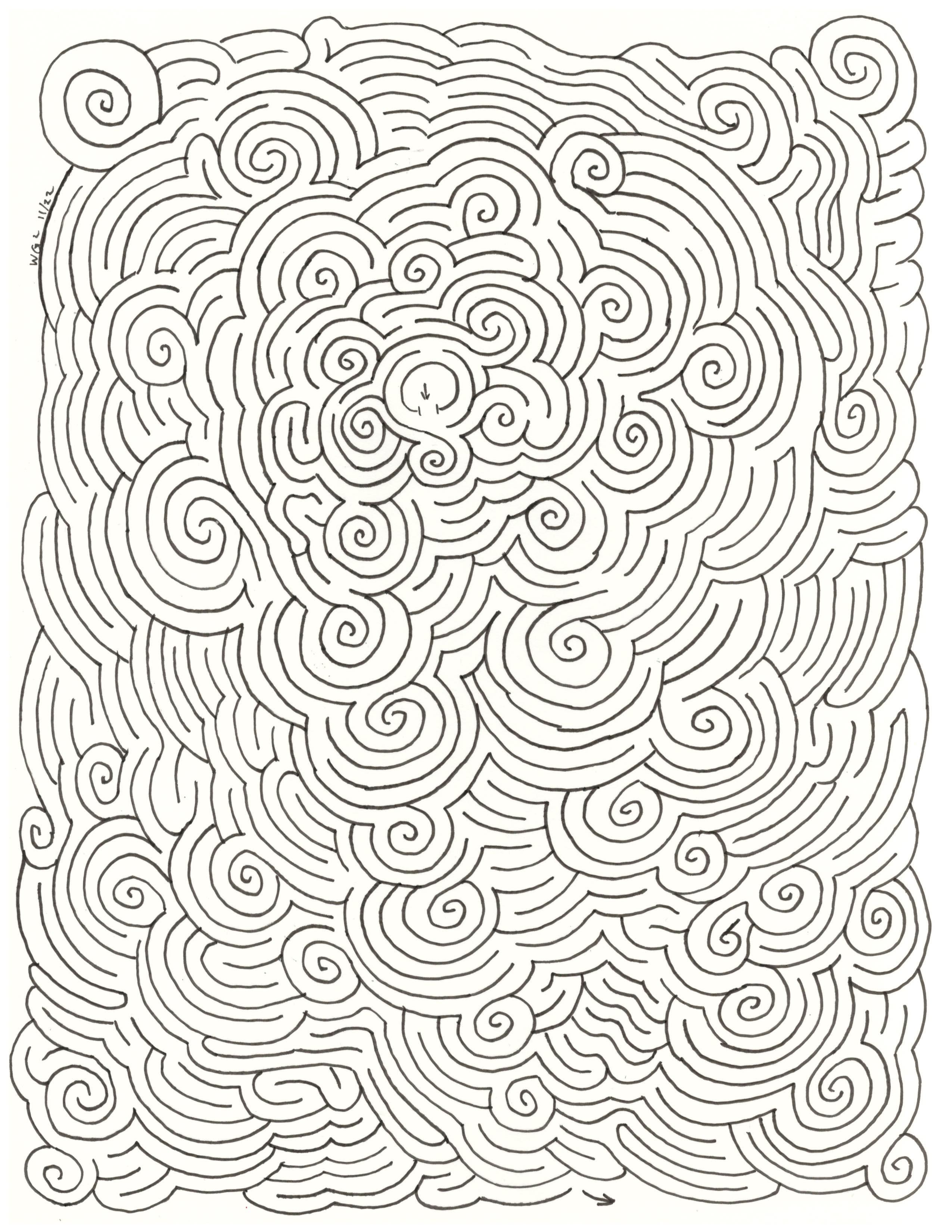 "Carbuncle" 11-23-22 So many spirals... | Scrolller