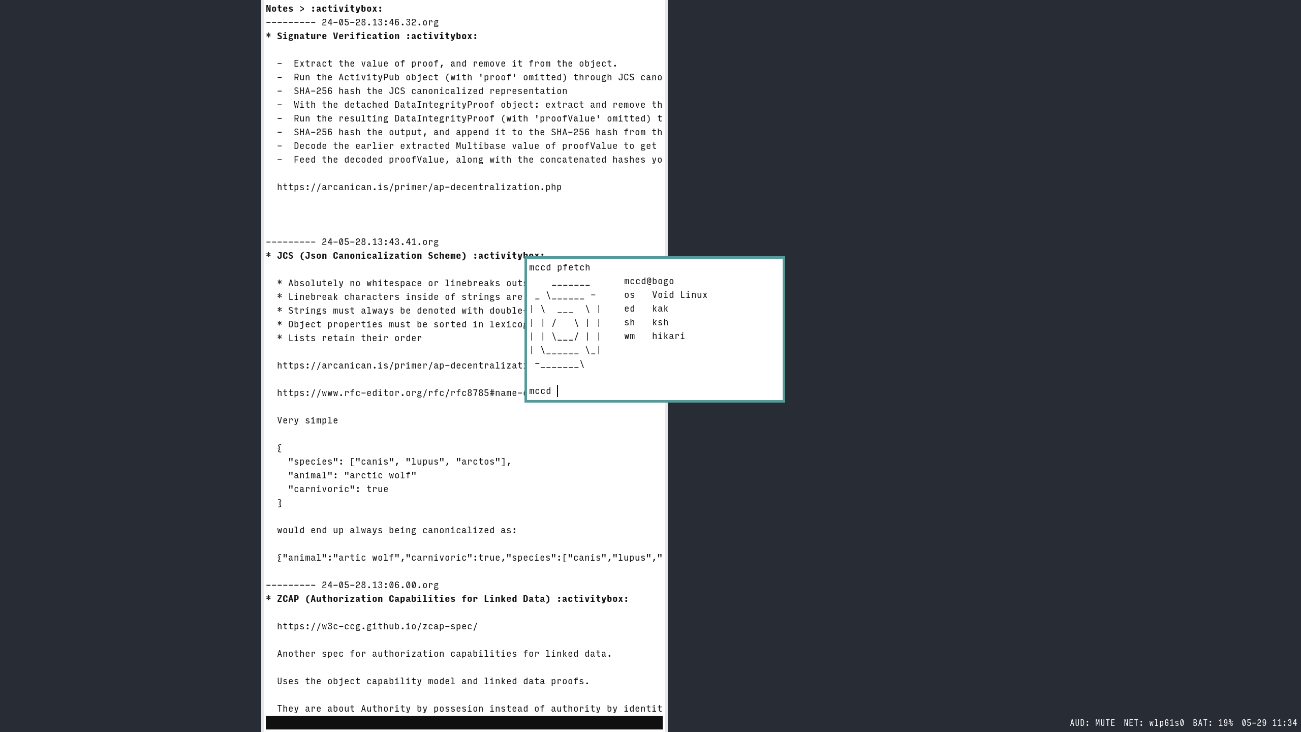 [Hikari] My BSD inspired Void installation | Scrolller