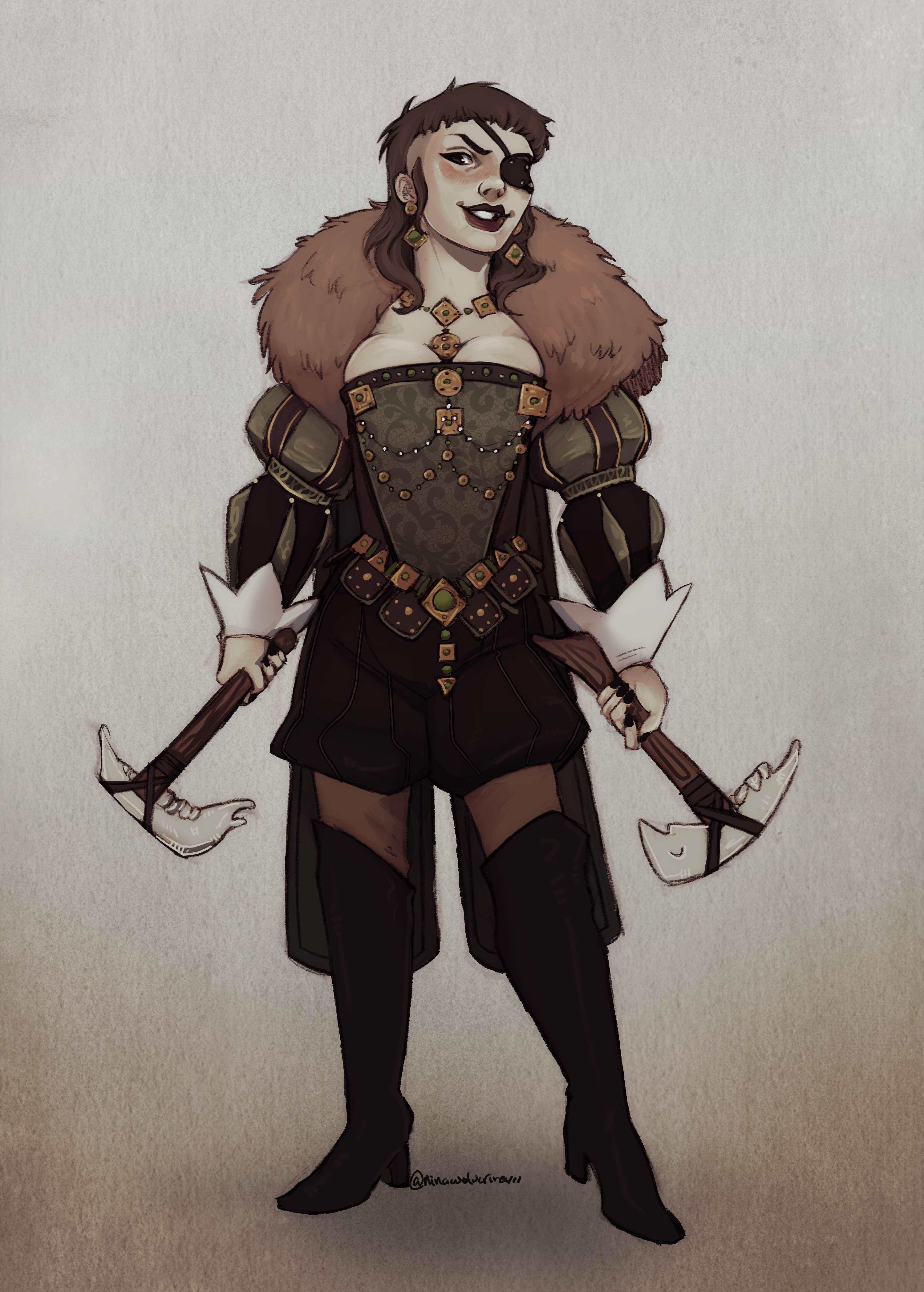 [OC] [Art] Bear Totem Barbarian | Scrolller