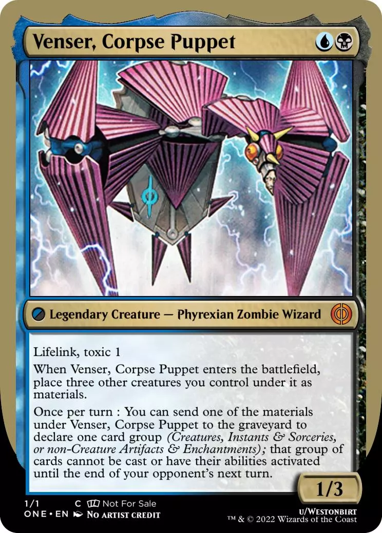 [ONE] Venser, Corpse Puppet | Scrolller