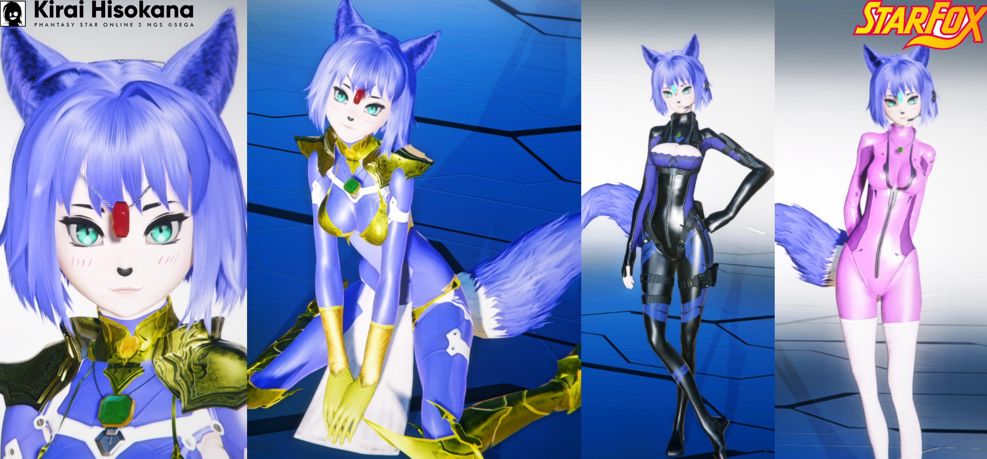 [Phantasy Star Online 2: New Genesis] Krystal (Star Fox Adventures/Assault/Command) | Scrolller