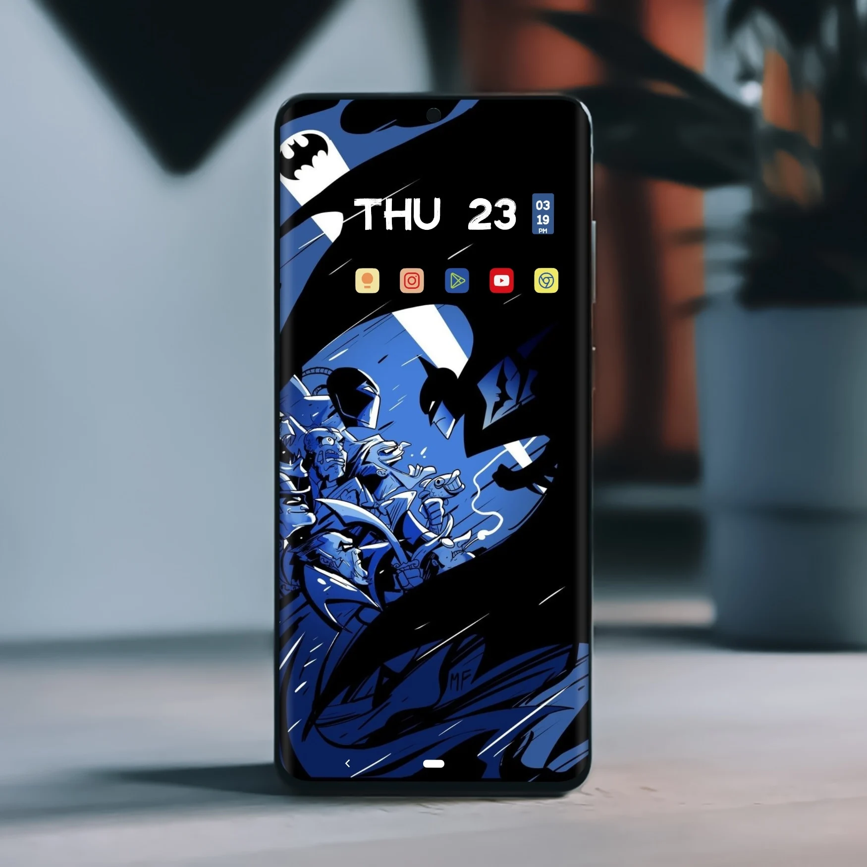 [Setup] Batman vs Villains homescreen setup | Scrolller