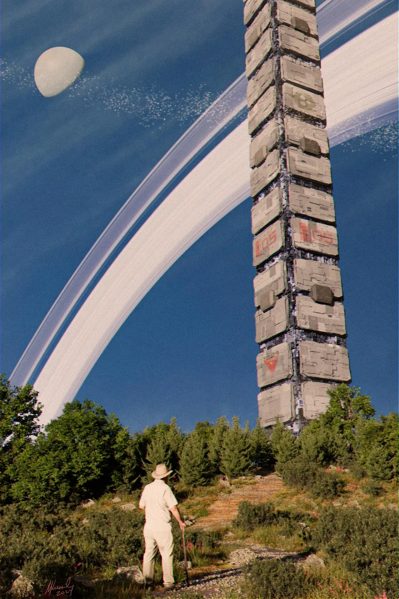 "Sky Tower 5" by Matthew Kressel | Scrolller