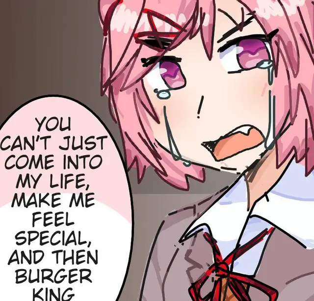 MC ruins Natsuki’s life. Art by @sandwichhbread 🍞 | Scrolller