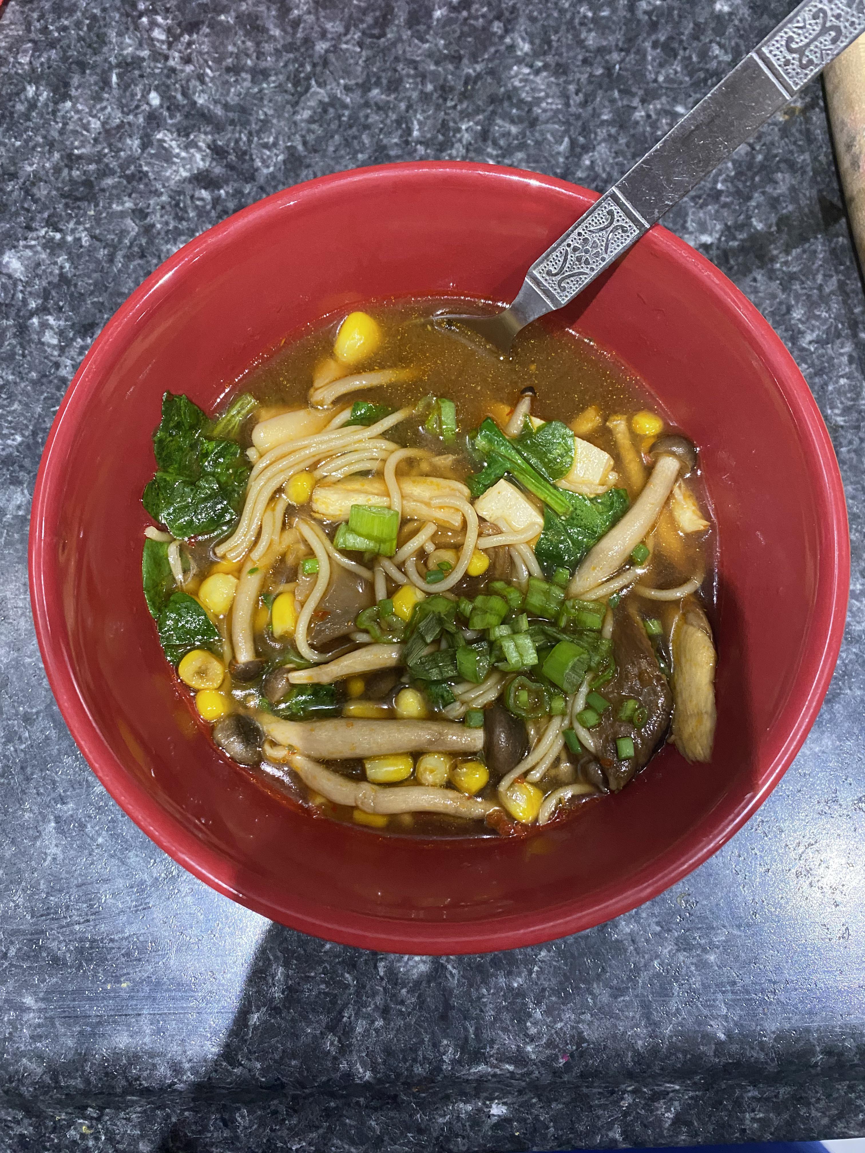 I tried making miso ramen today | Scrolller