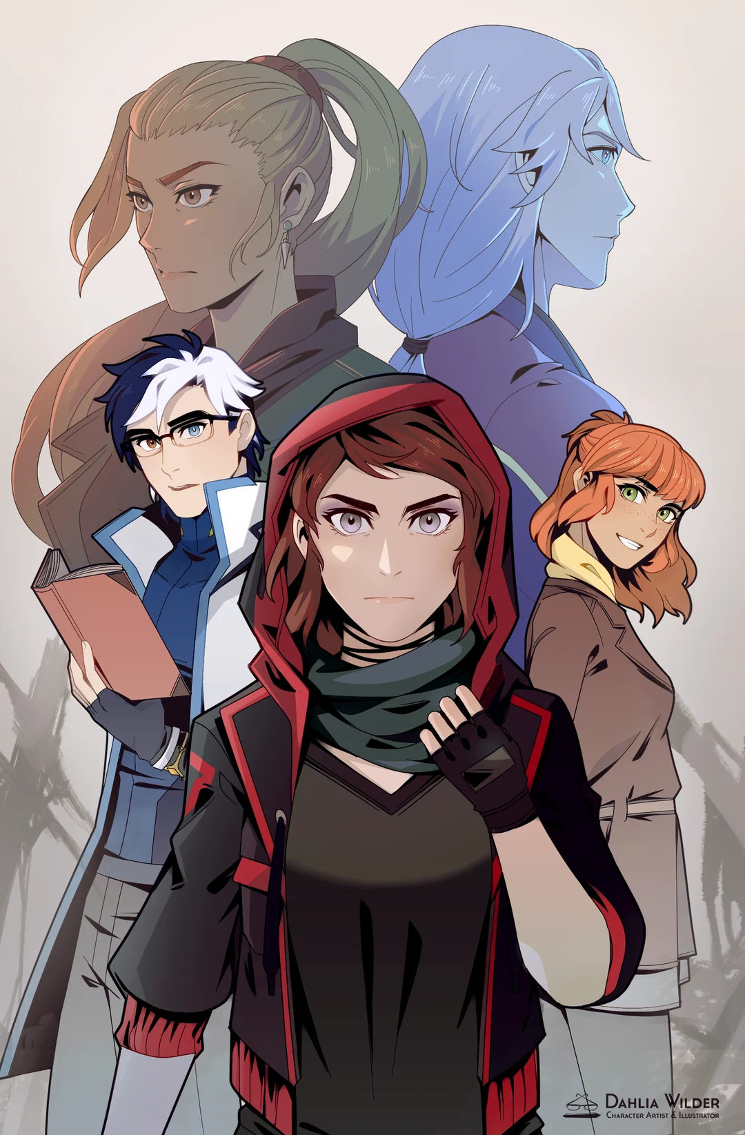 Group/cover illustration (personal project) | Scrolller