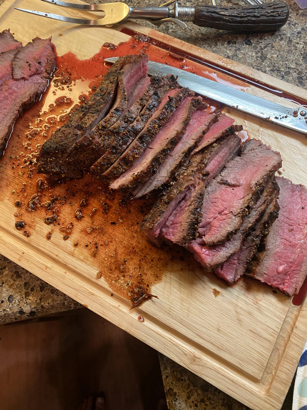 Whole Tri-tip on the grill. Montreal Steak seasoning | Scrolller