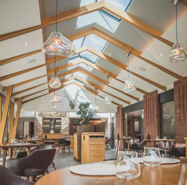 Dining room at Moor Hall - Aughton, UK [643 x 637] | Scrolller