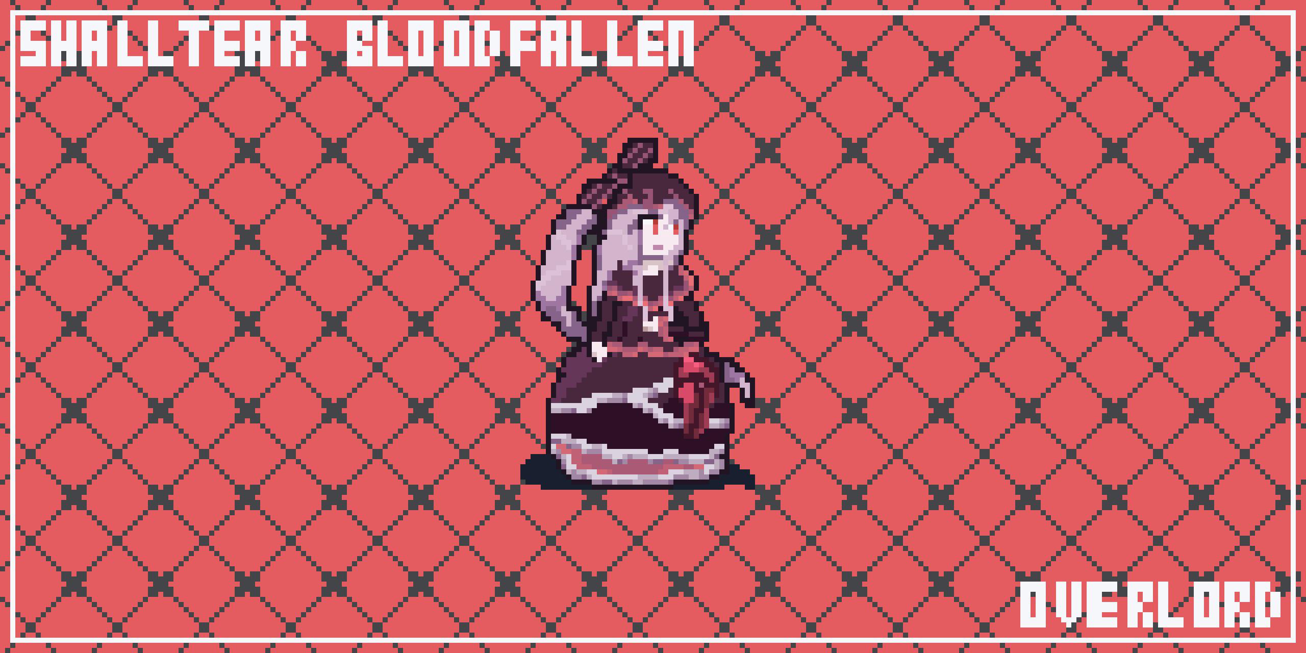 An attempt at a Shalltear Pixel Art | Scrolller