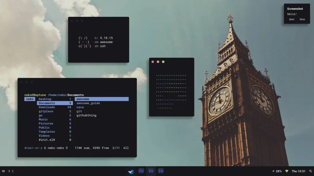 [Awesomewm] My Minimal Daily Driver Setup | Scrolller
