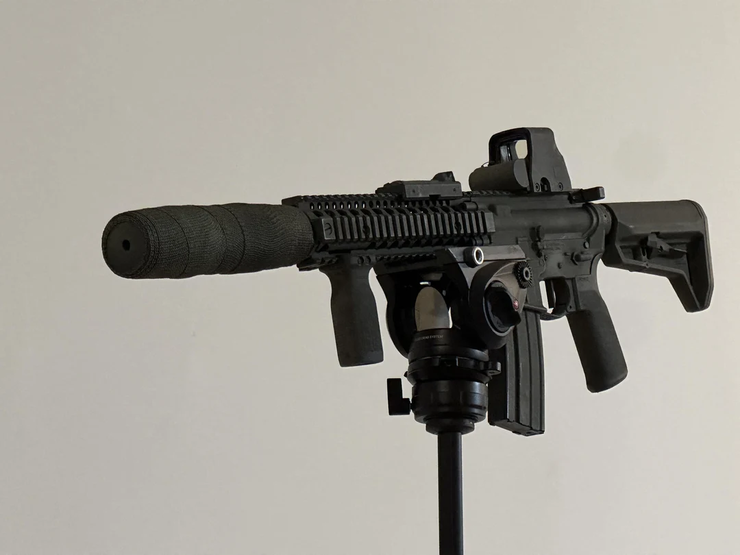 MK18 with painted FTN.3 Suppressor. | Scrolller