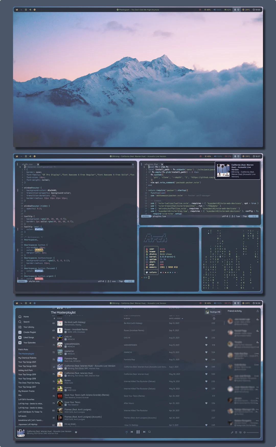 [swayfx] A classic | Scrolller