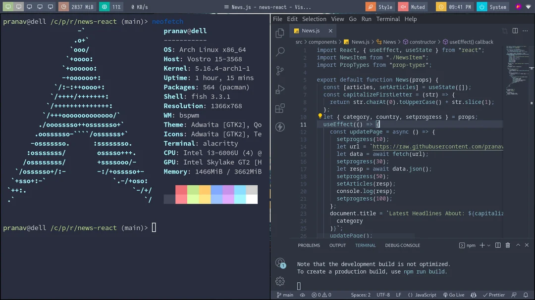 [BSPWM]My First | Scrolller