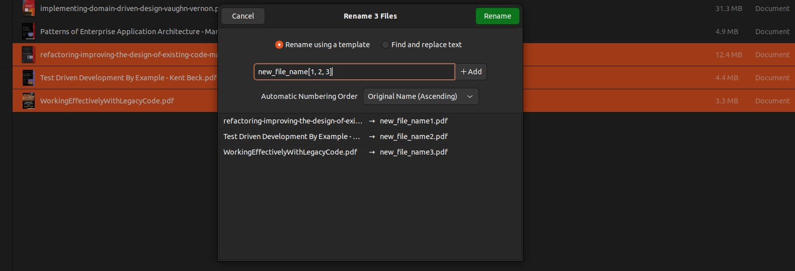 Til We Can Rename Multiple Files Using Gui Using The Suffix As An Auto Incrementing Number