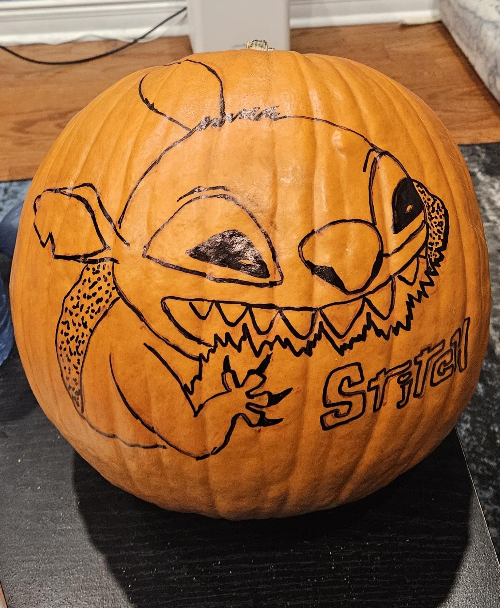 My Stitch Pumpkin | Scrolller