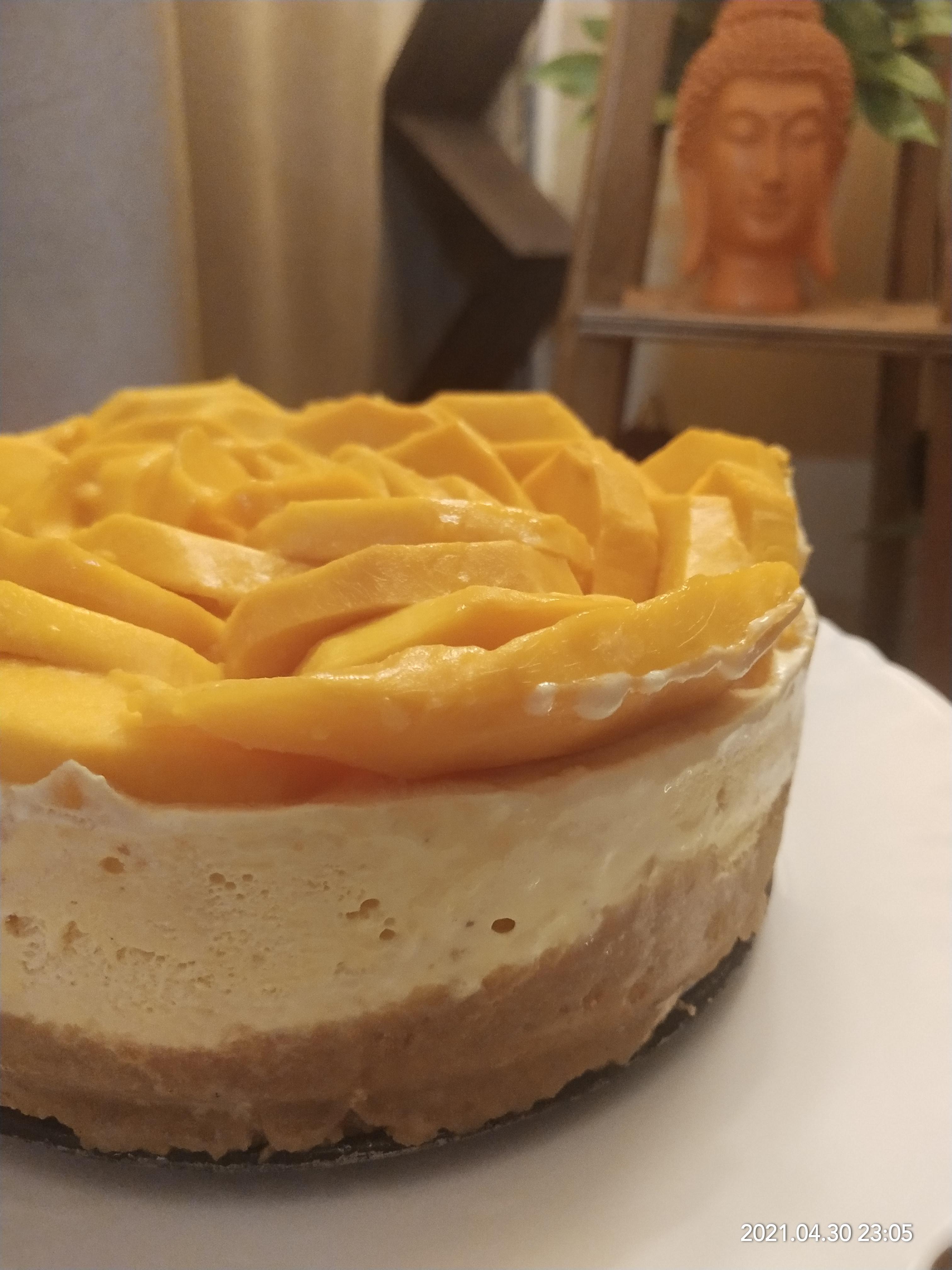 Mango Cheesecake [homemade] | Scrolller