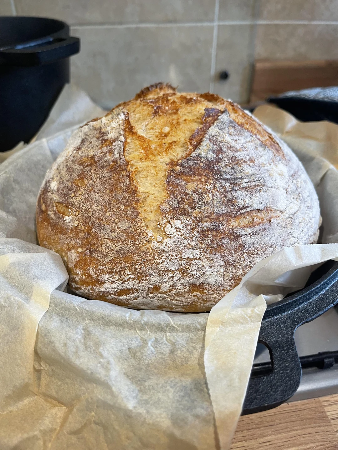 I finally got a decent oven rise on my sourdough! | Scrolller