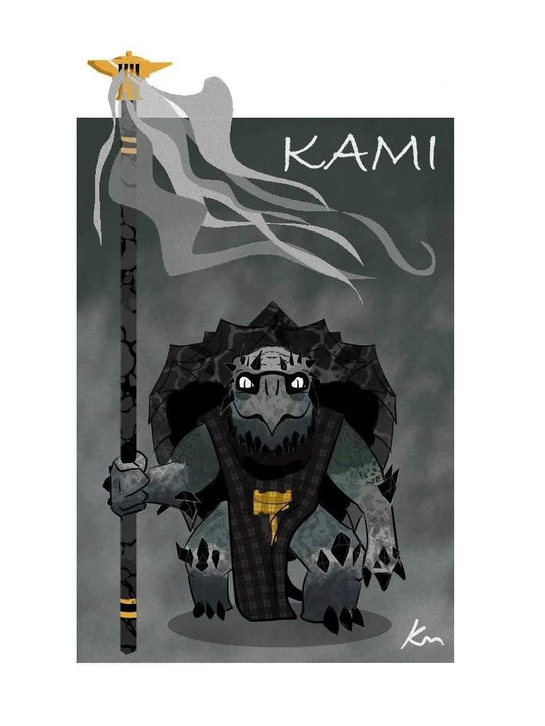Kami, the Tortle Cleric | Scrolller