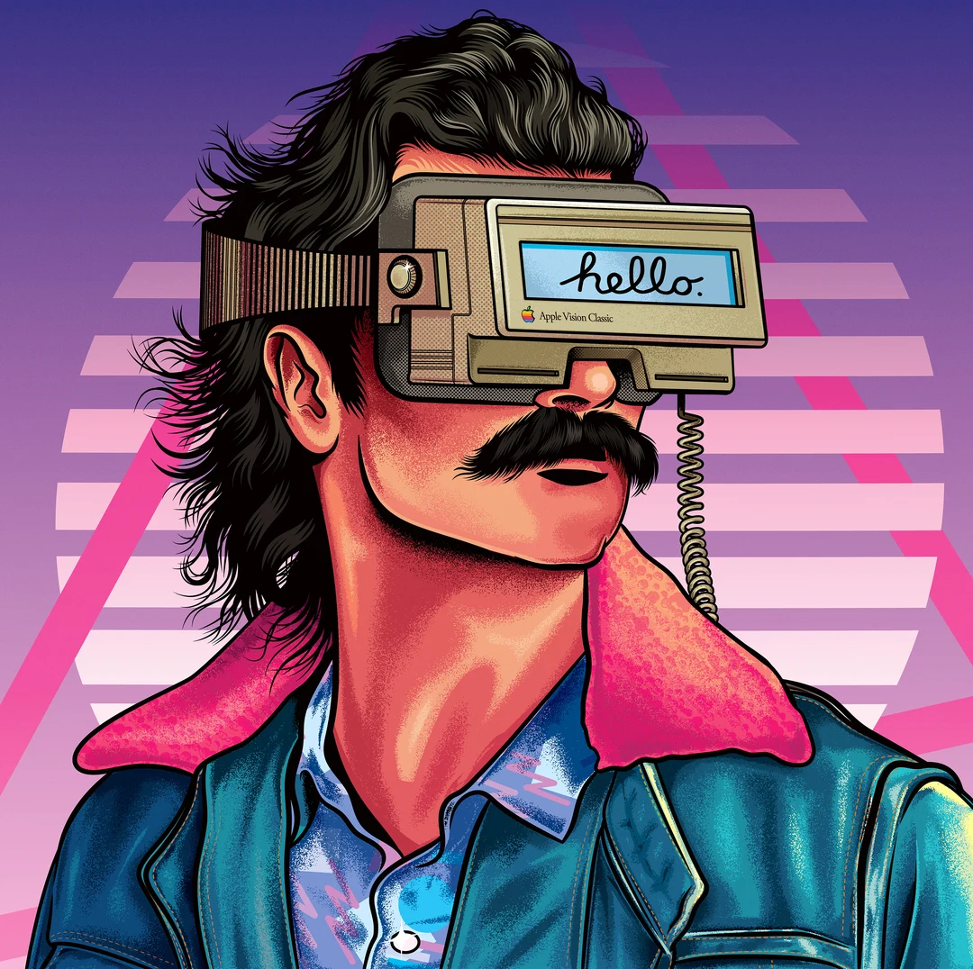 Apple Vision Classic, Oliver, digital, 2023 | Scrolller