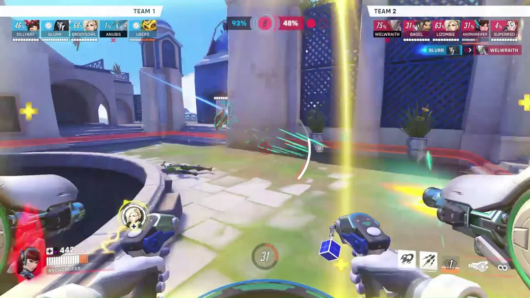 Uno Reverse - Mech squishing a Reaper after he kills me | Scrolller