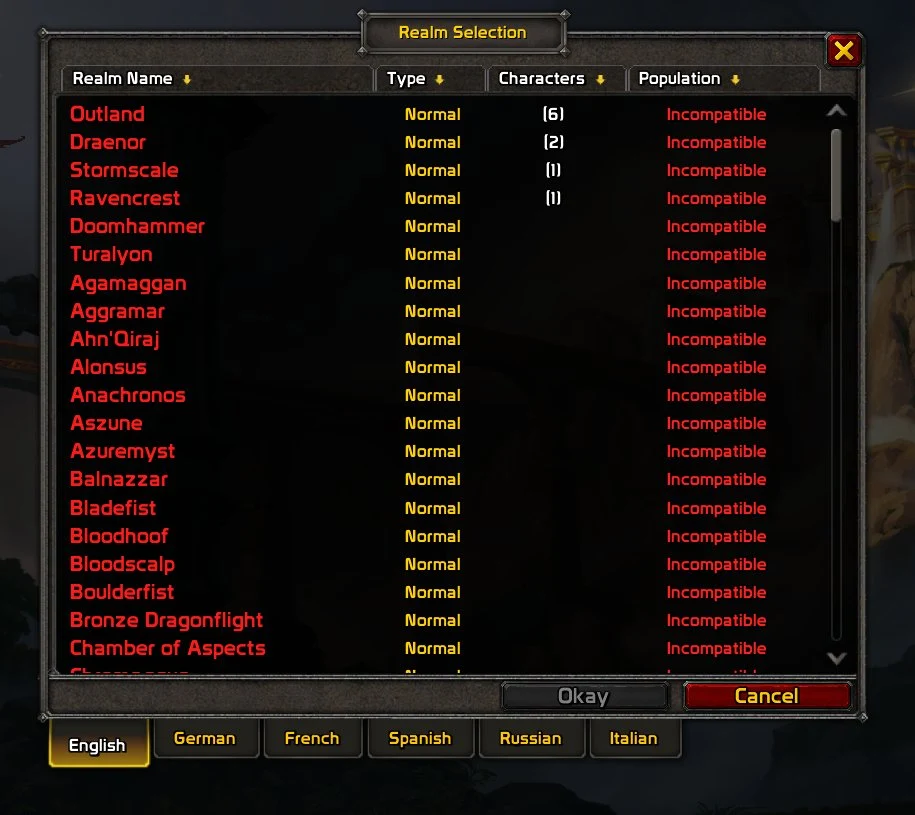 Discover more like Wow: Am i the only one who woke up to this? EU Servers. and Related Content ...