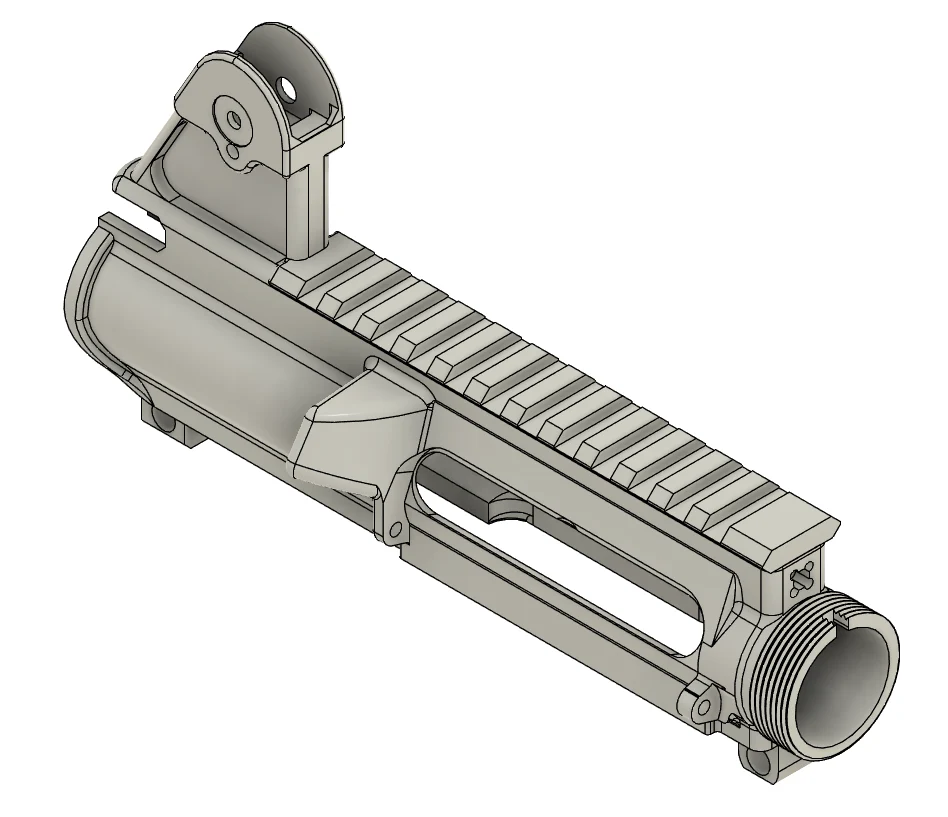 A1/M4 hybrid upper concept | Scrolller