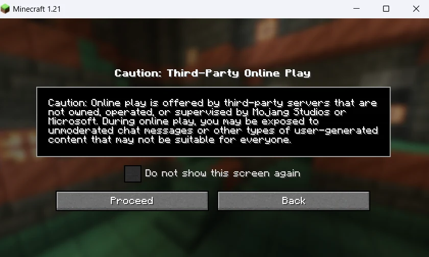 Minecraft Issue | Scrolller