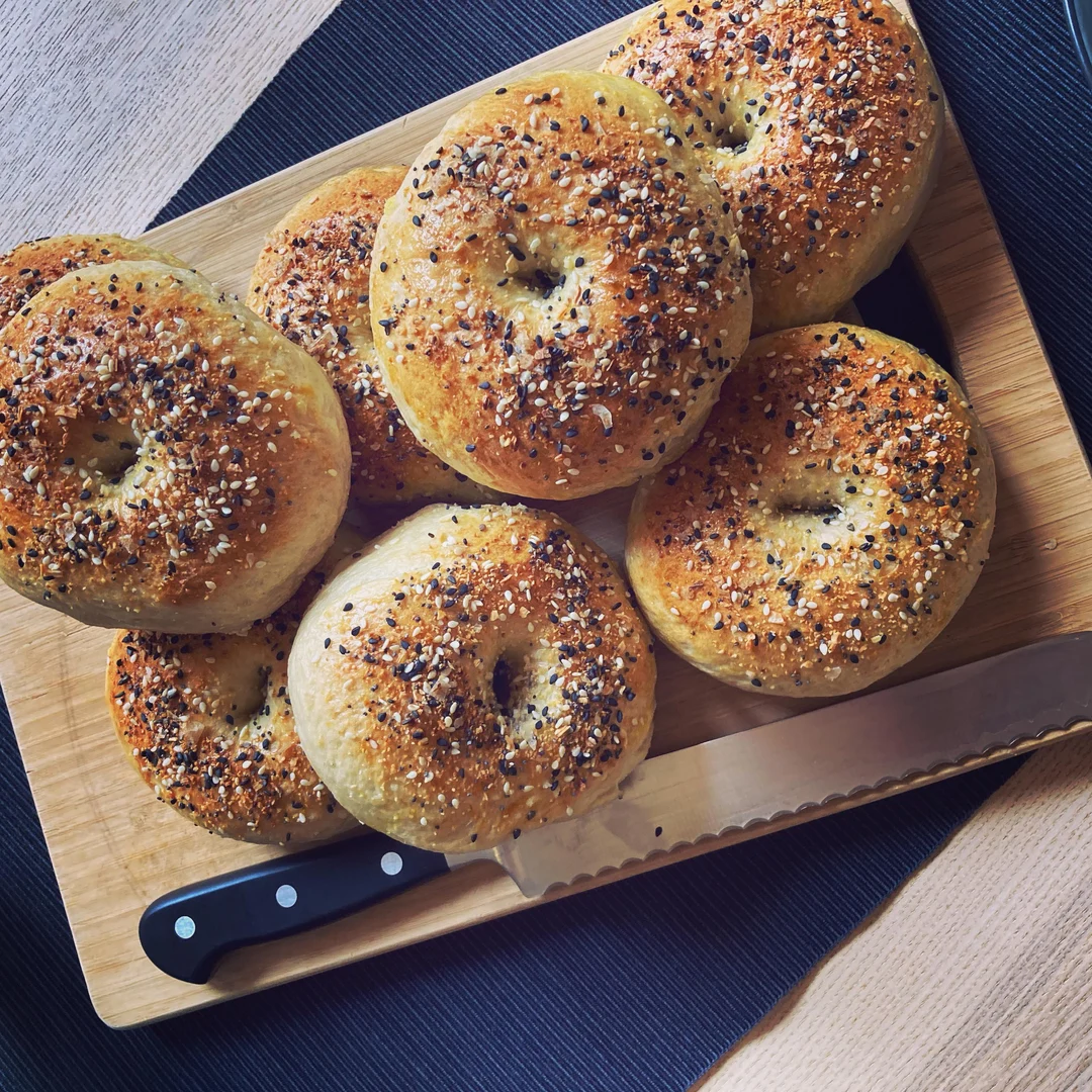 Made a fresh batch of everything bagels! What fillings should I go for?? | Scrolller