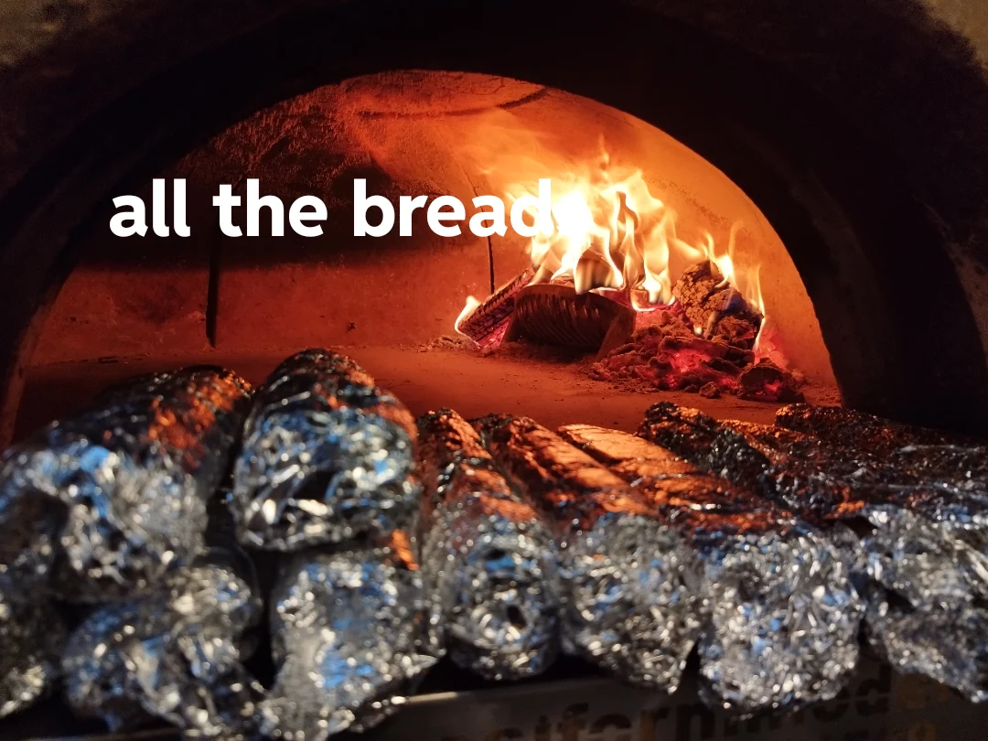 wood fired garlic breads | Scrolller
