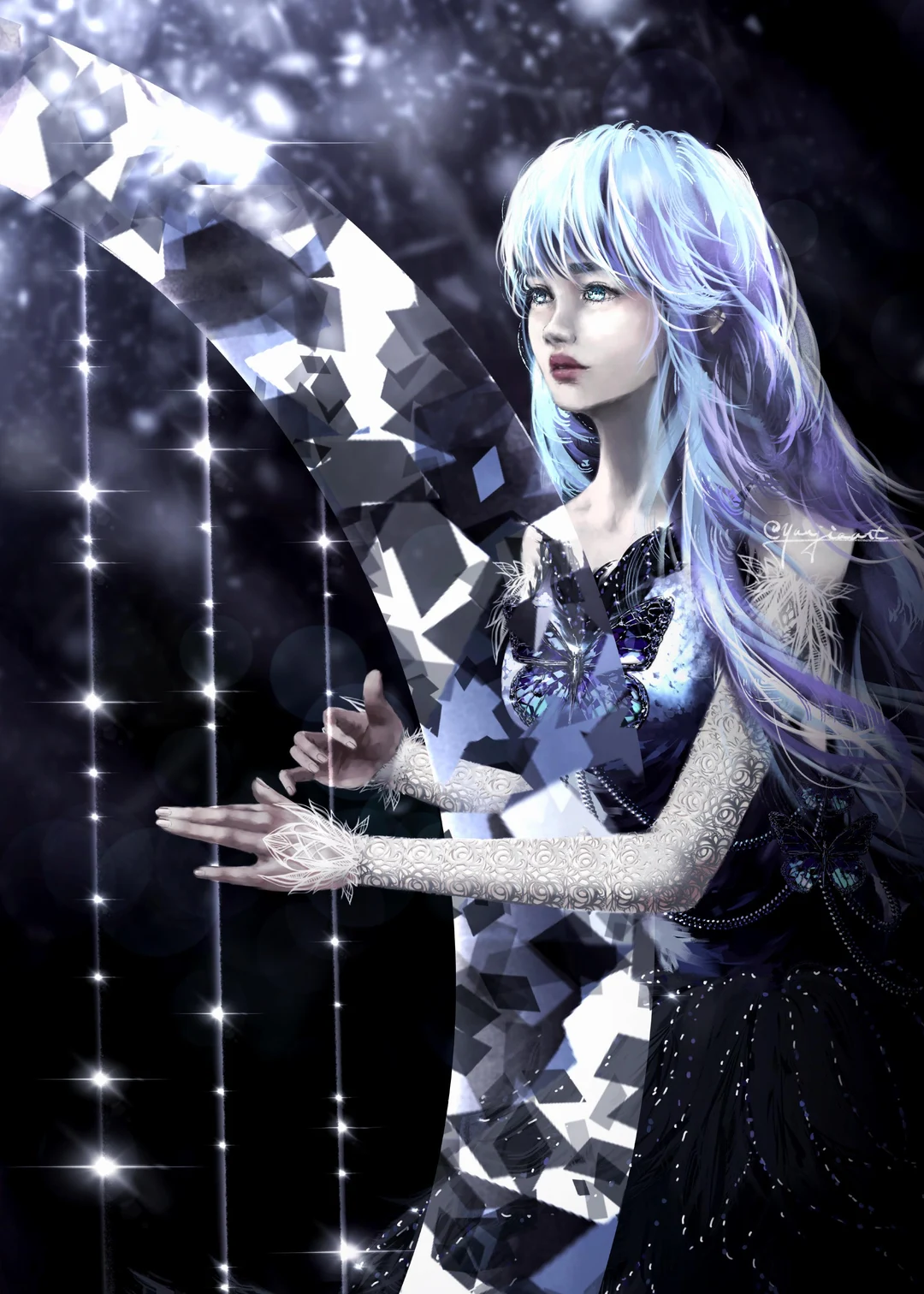 Lyra, u/jujumajickk (yanjiaart), digital, 2023 | Scrolller