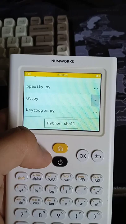 [Numworks] Working on a GUI library for my calculator (Numworks N0110 using Python) | Scrolller