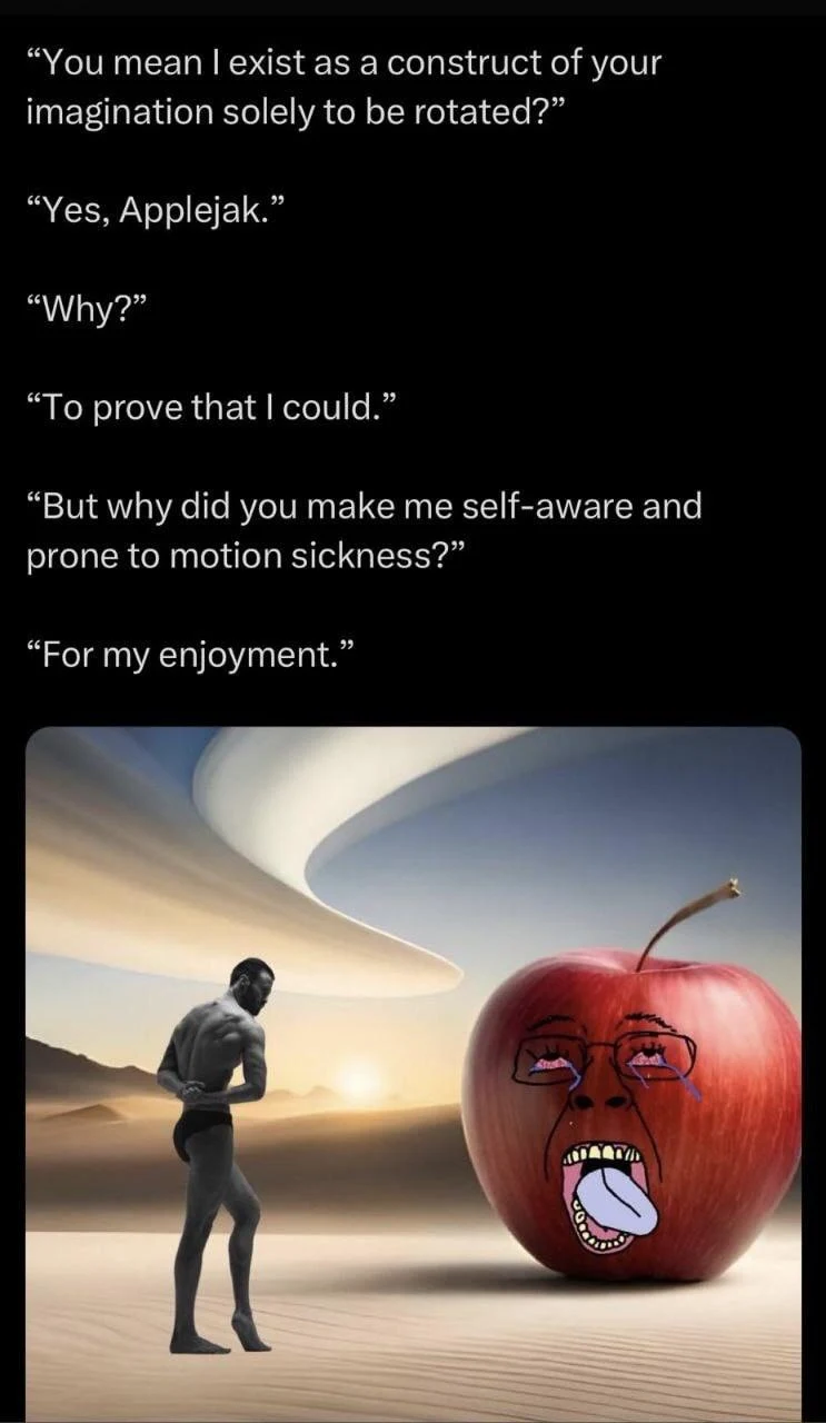 Rotate the apple | Scrolller