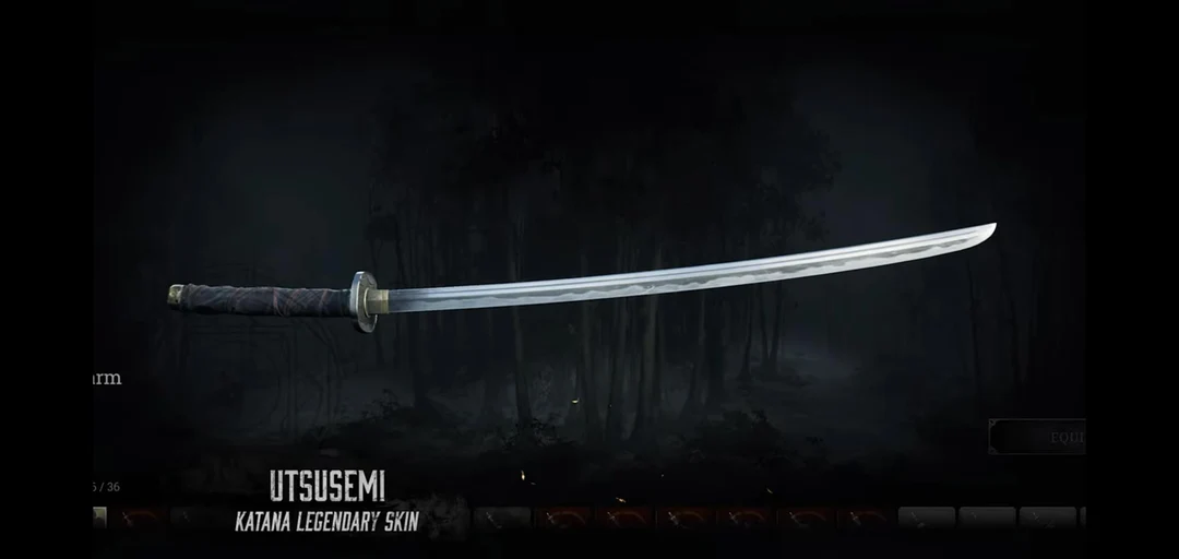 What is the difference of katana legendary skin? | Scrolller