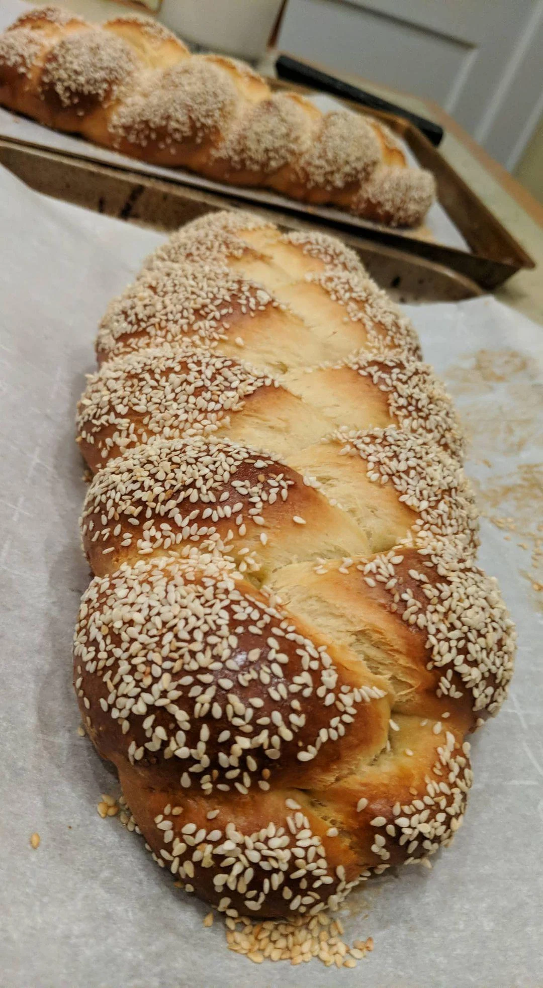 Honey Tahini Challah | Scrolller