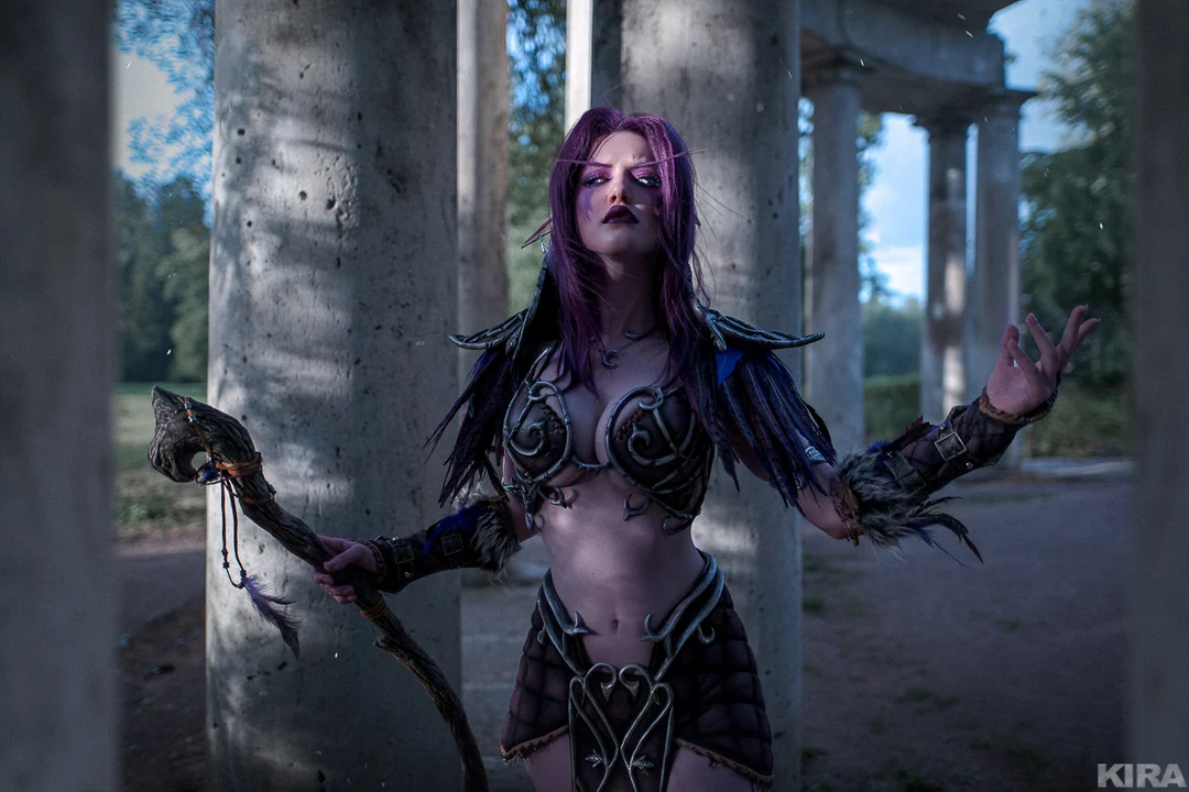 Night Elf Druid by Lada Lyumos | Scrolller