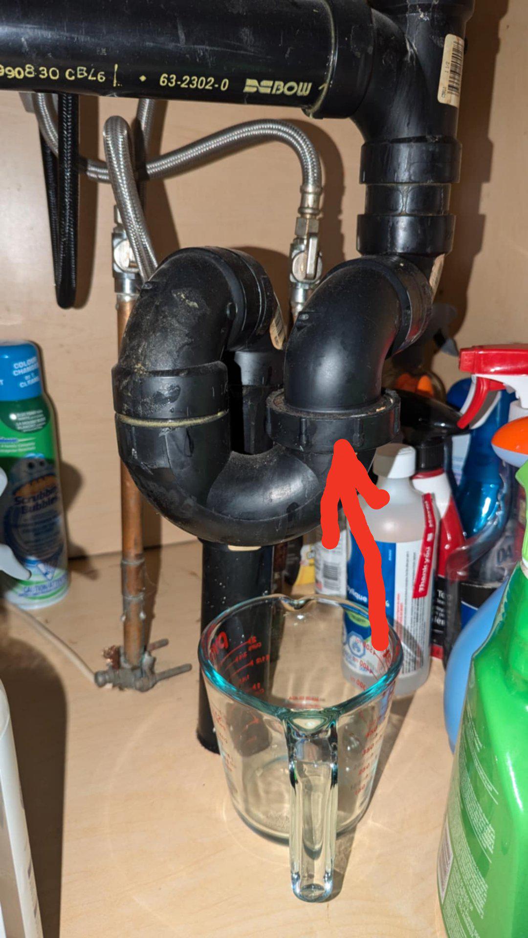 How to fix this slow leak under sink? | Scrolller