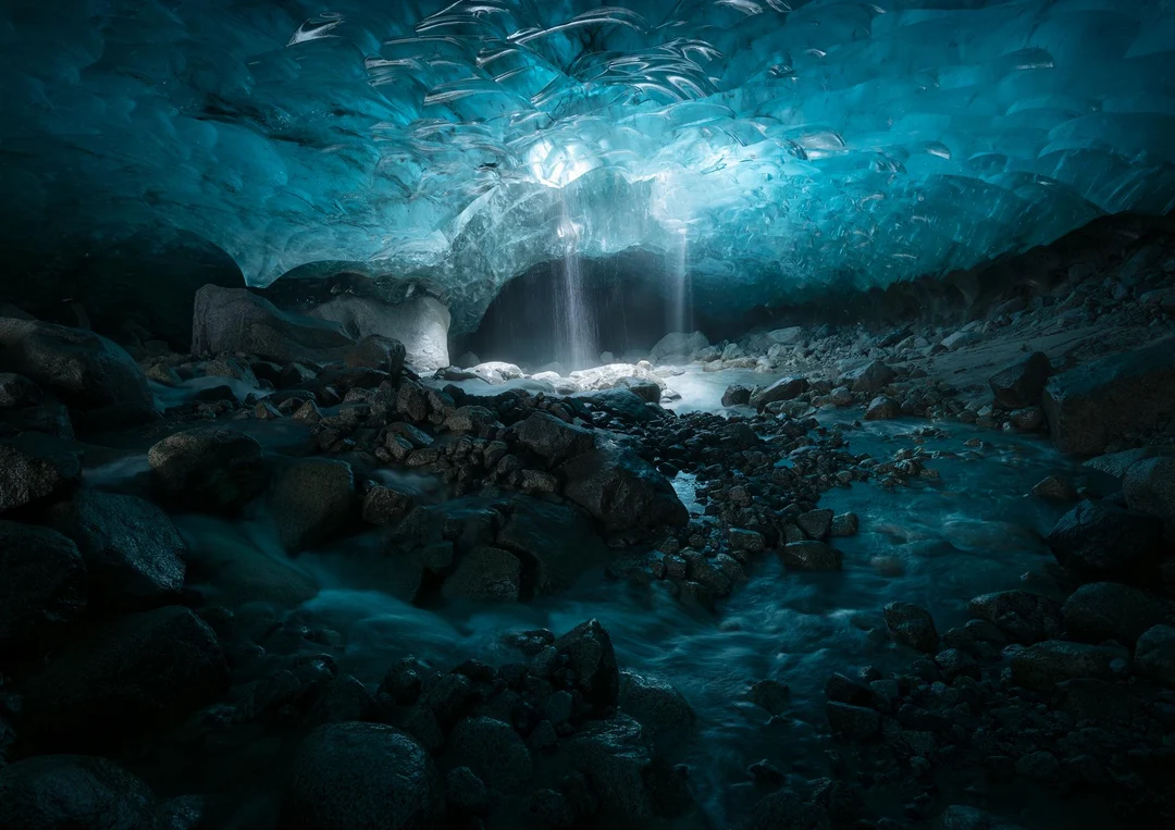 A very unique ice cave in the heart of British Columbia's Coast Mountains [OC] [1920x1356 ...