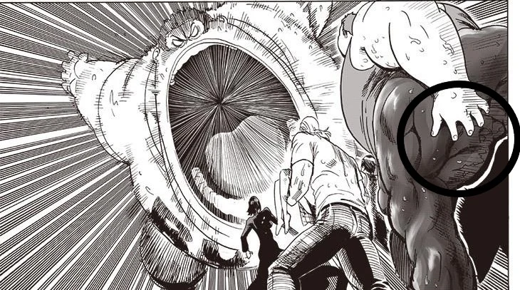 great detailing done by murata showing darkshines injury | Scrolller