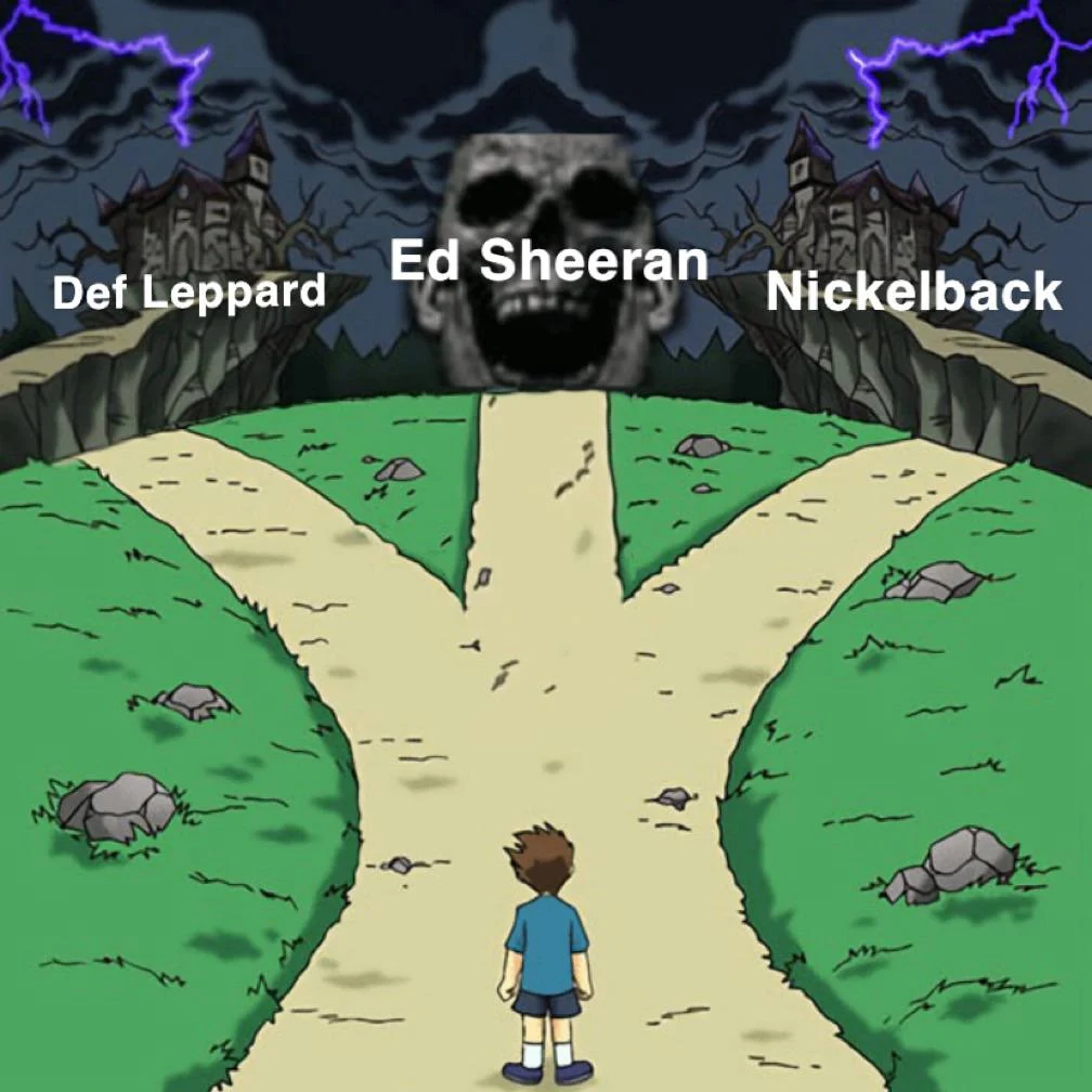 “I like the song Photograph” choose your cursed path | Scrolller