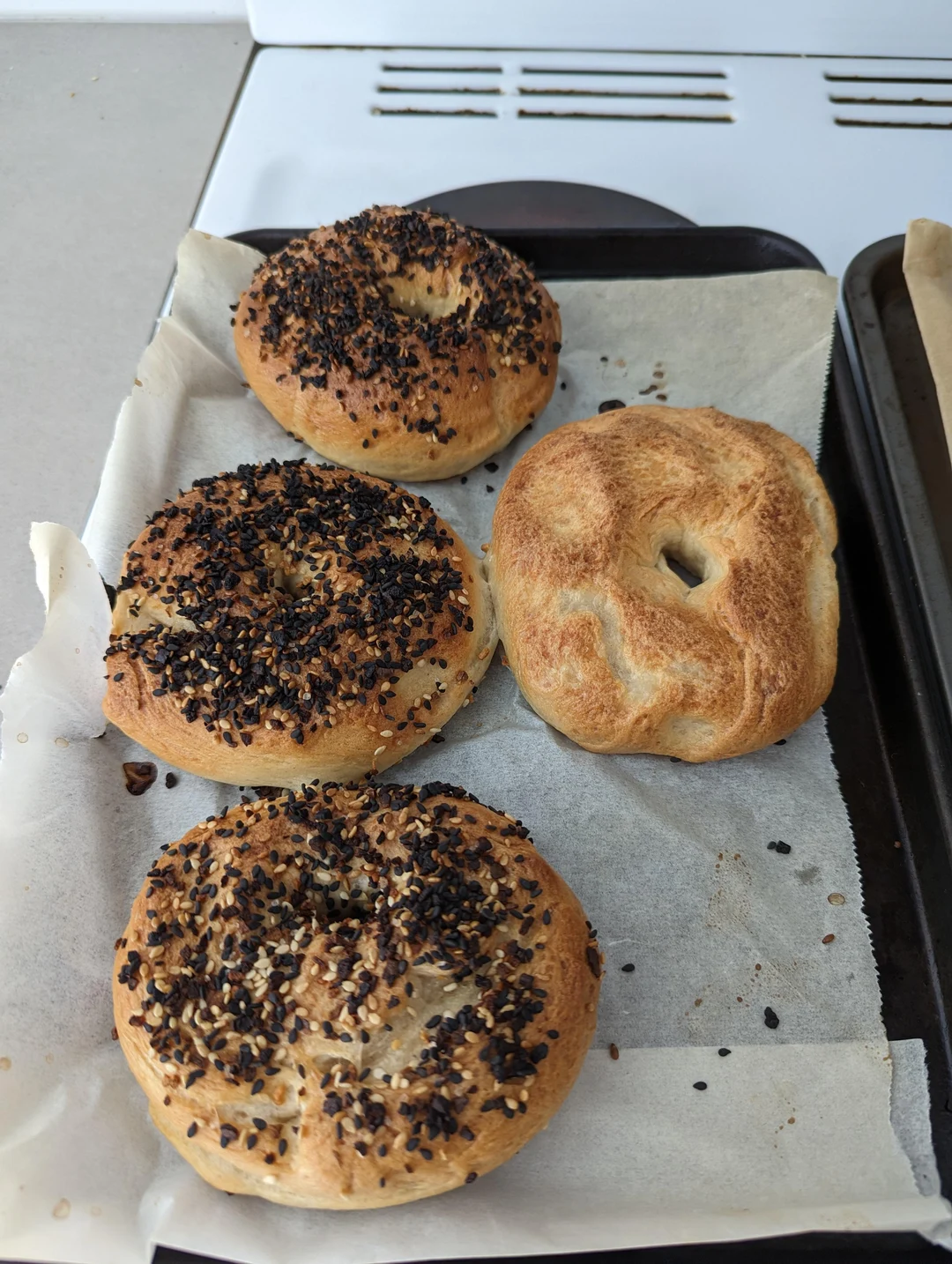 First time bagels | Scrolller